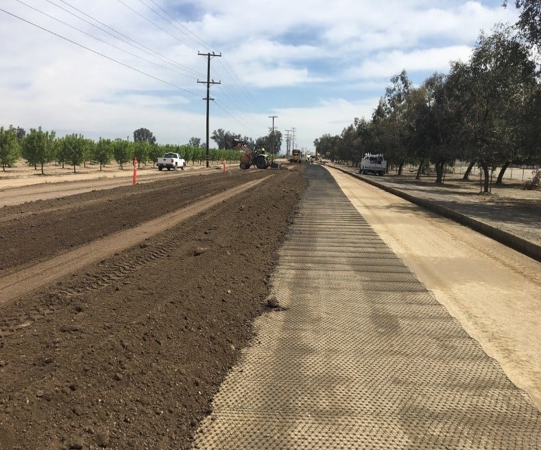 Research Summary: Recycled Aggregate Base with Tensar